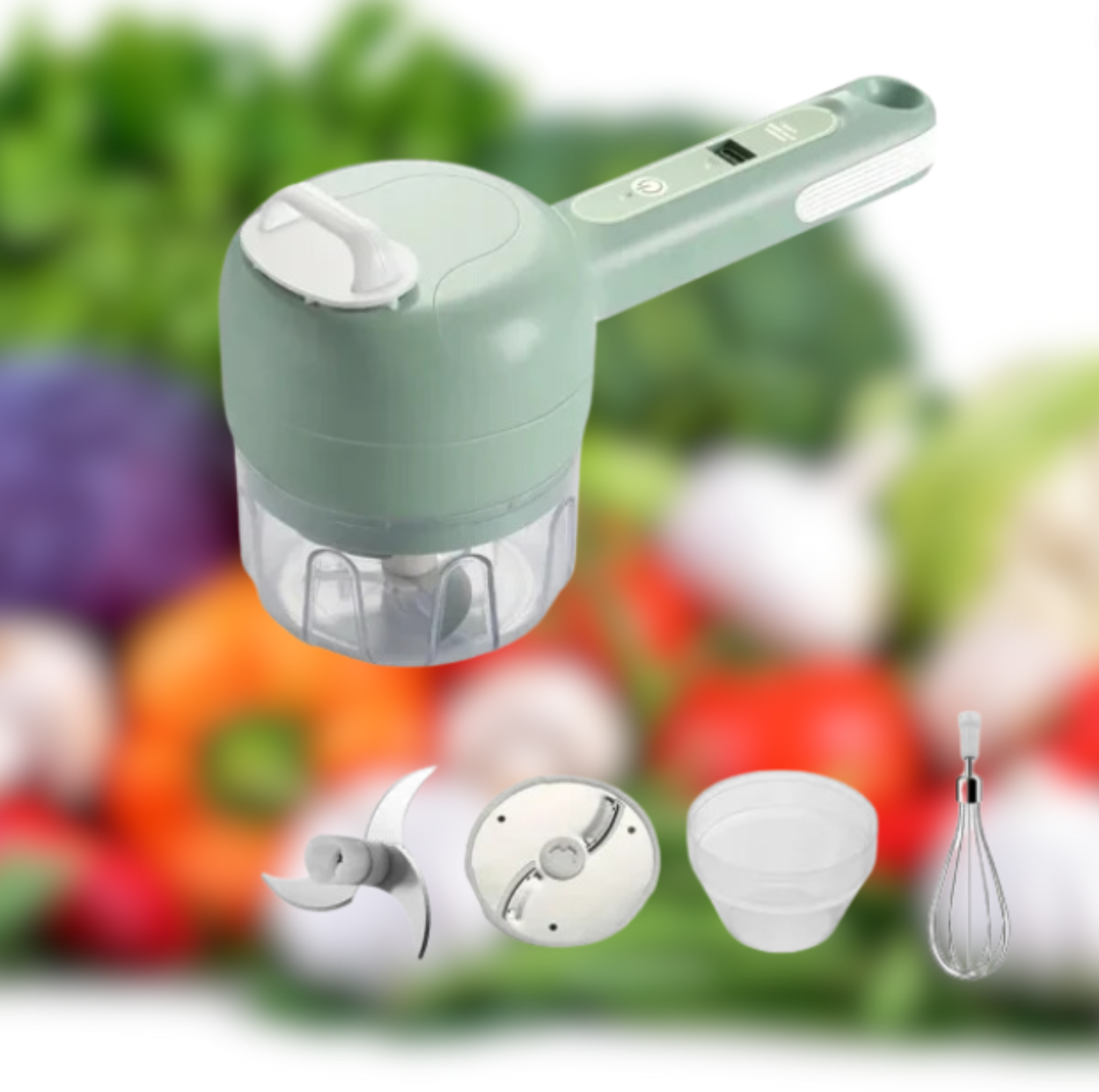Electric Vegetable Cutter 3-in-1 Price In BD - Gadget Hub One