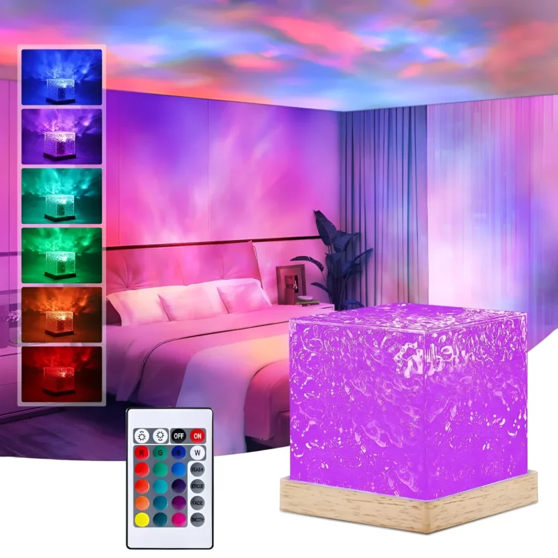 USB Dynamic Water Pattern LED Lamp Price In Bangladesh