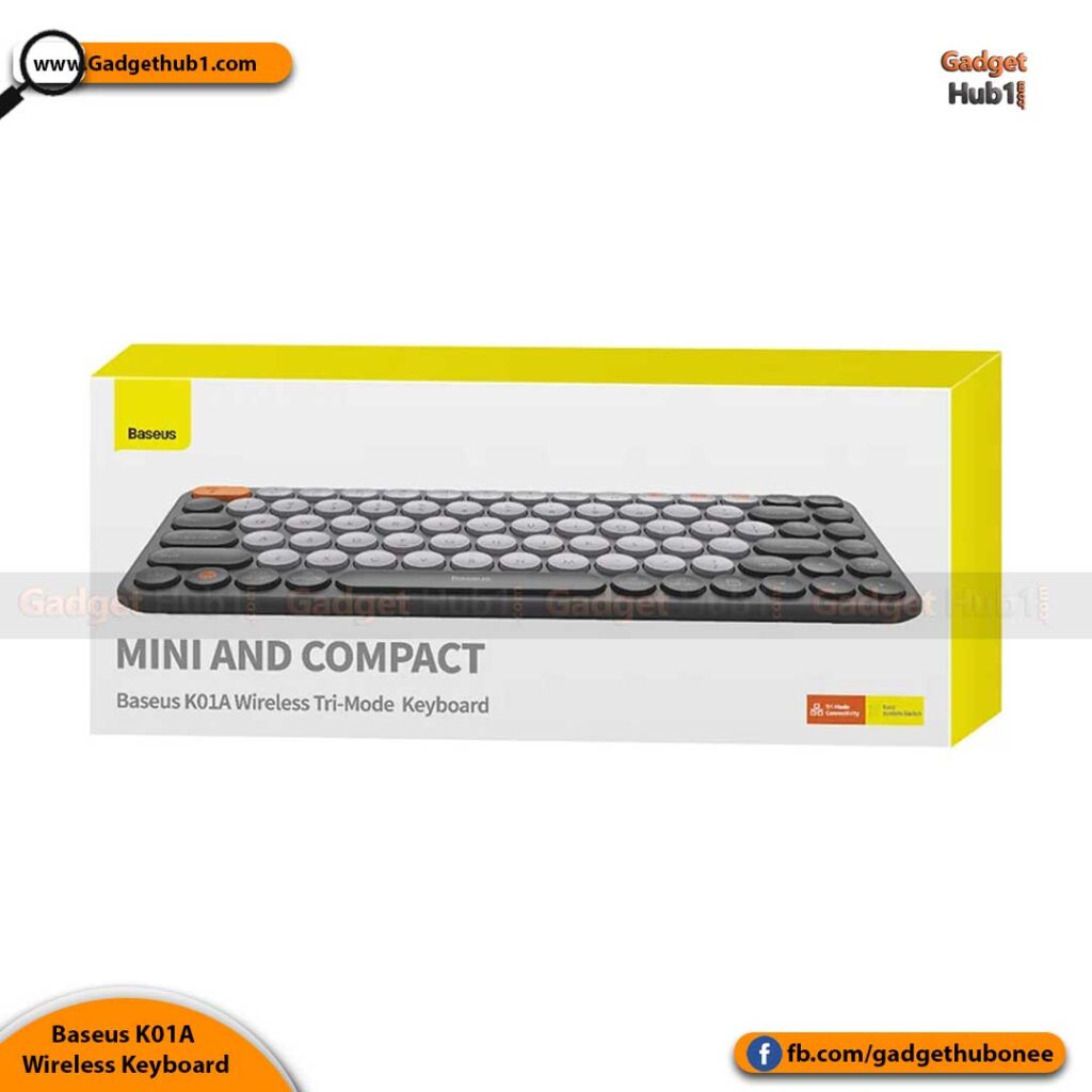 Baseus K01A Wireless Tri-Mode Keyboard Price In Bangladesh